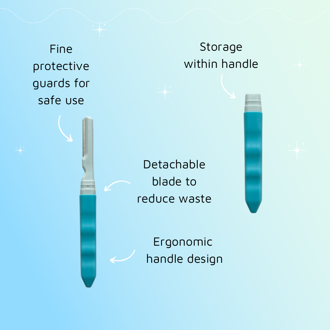 Dermaplaning Razor and Replacement Blades – Dewy Hours